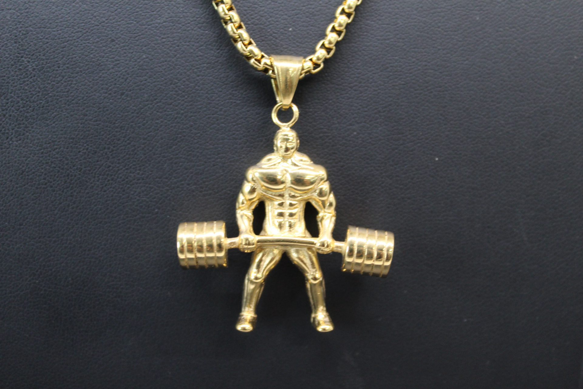 Gym Rat Chain | Premium Gold Stainless Steel - CWC Shop